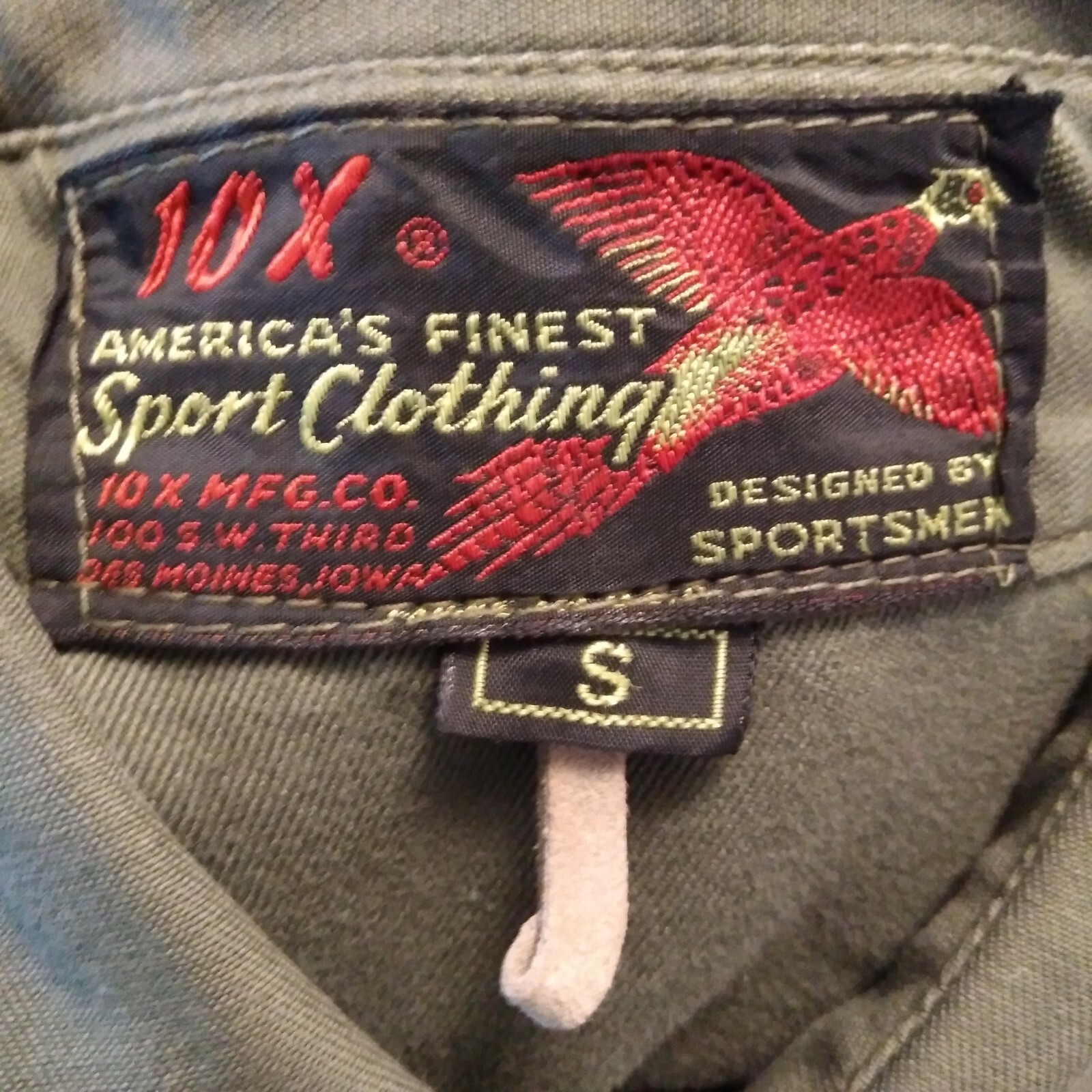 10x America's Finest Sport Clothing Upland Bird Hunting jacket Small | eBay