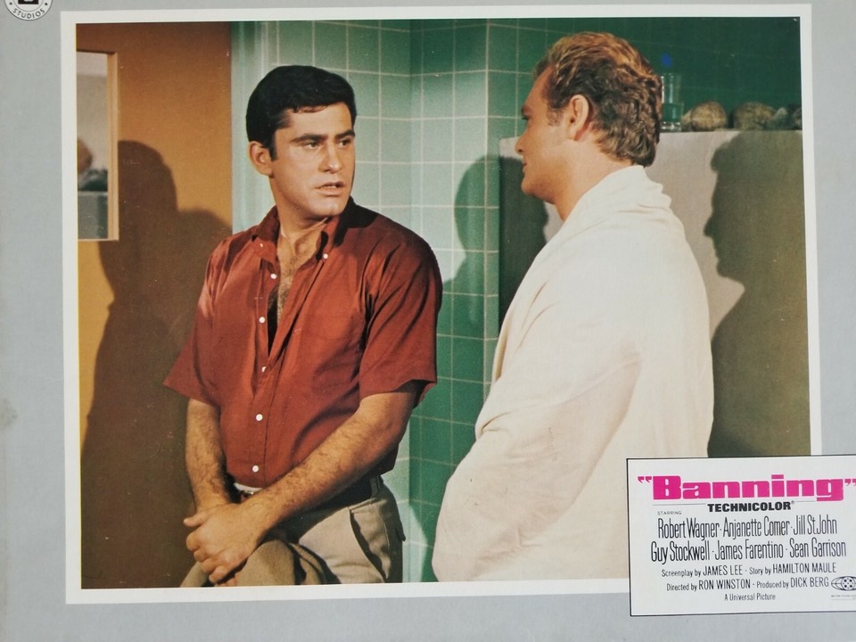 BANNING-11" x 14" LOBBY CARD-1967-ROBERT WAGNER,ANJANETTE COMER*18 | eBay