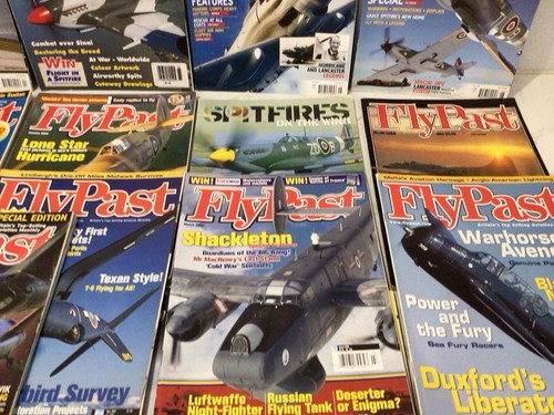 Fly Past Magazines Lot Of 25- Various Months & Years - 1980’s- Mid 2000 ...