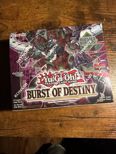 Konami Yu-Gi-Oh! TCG Burst of Destiny Booster Box 1st Edition New ...