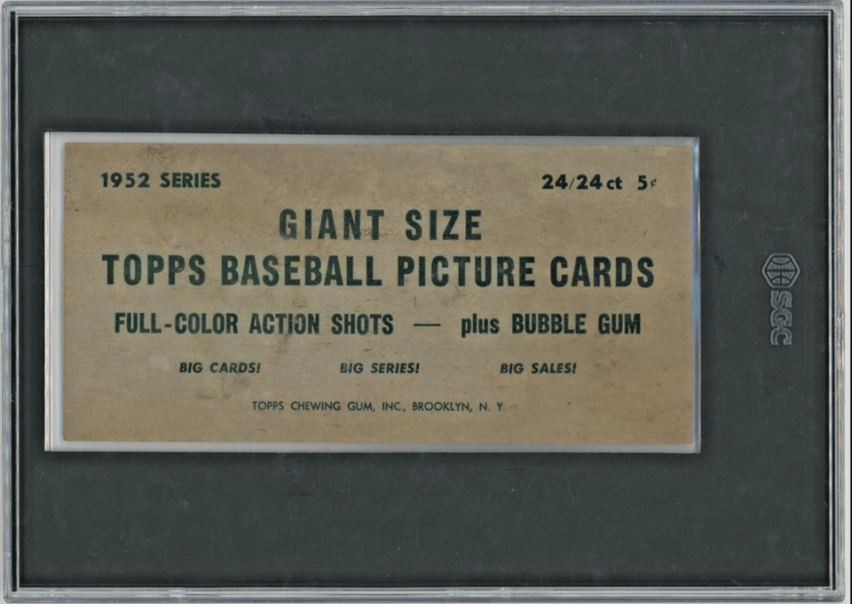 1952 Topps Baseball Salesman's Sample Card Basgall Wyrostek Bob Elliott ...