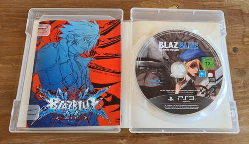 PS3 BLAZBLUE CALAMITY TRIGGER DE + DVD Tutorial + Art Book collector | eBay