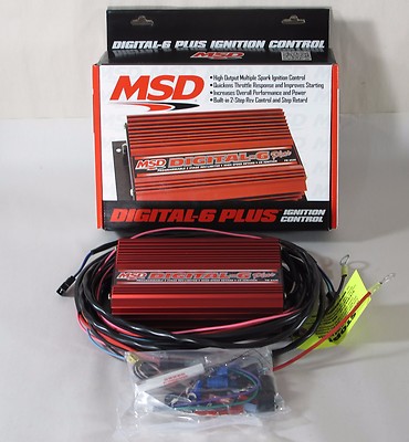 MSD Ignition 6520 Ignition Digital-6 Plus Digital CD Universal Points ...