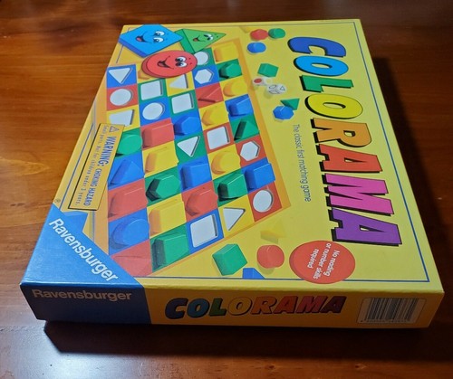 Ravensburger Colorama Matching Shapes Colors Dice Rolling Competing ...