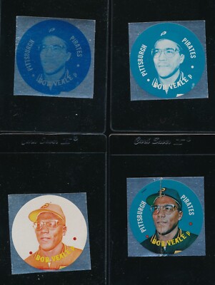 1968 TOPPS TEST DISCS ULTRA RARE BOB VEALE PITTSBURGH PIRATES | eBay