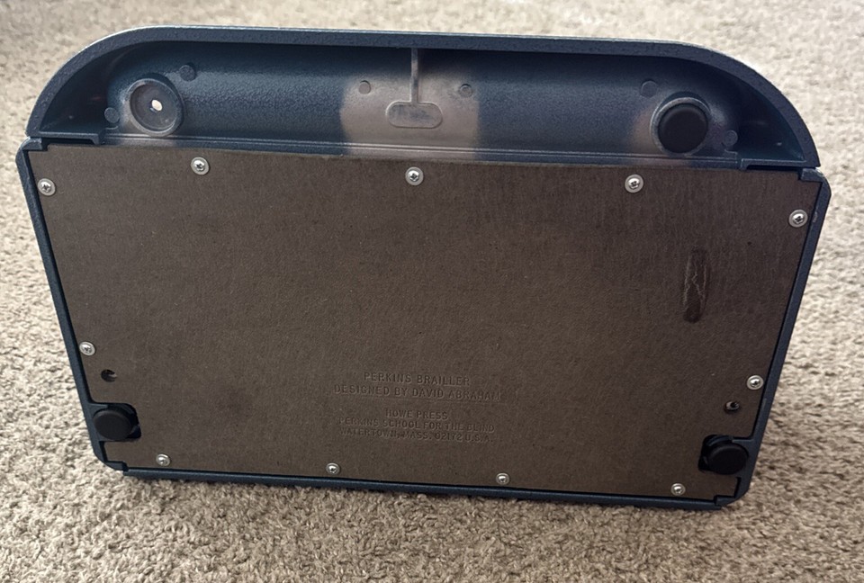 Perkins APH light-Touch Perkins Brailler Blue(TEST WORKS GREAT) | eBay