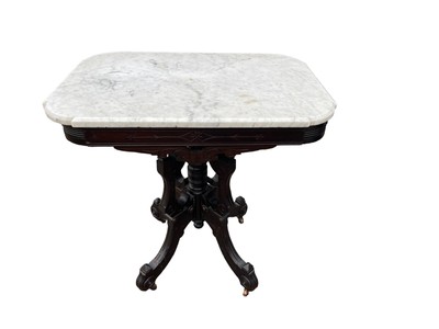 1800-1899 - Victorian Marble Top Parlor Table