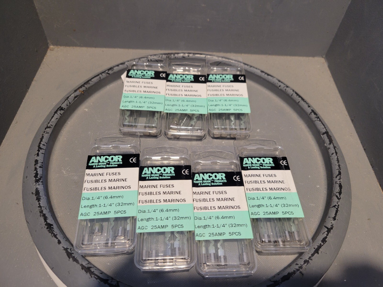 Lot of 7 Ancor Marine Fuses, 5pk, 25A, 601250 | eBay