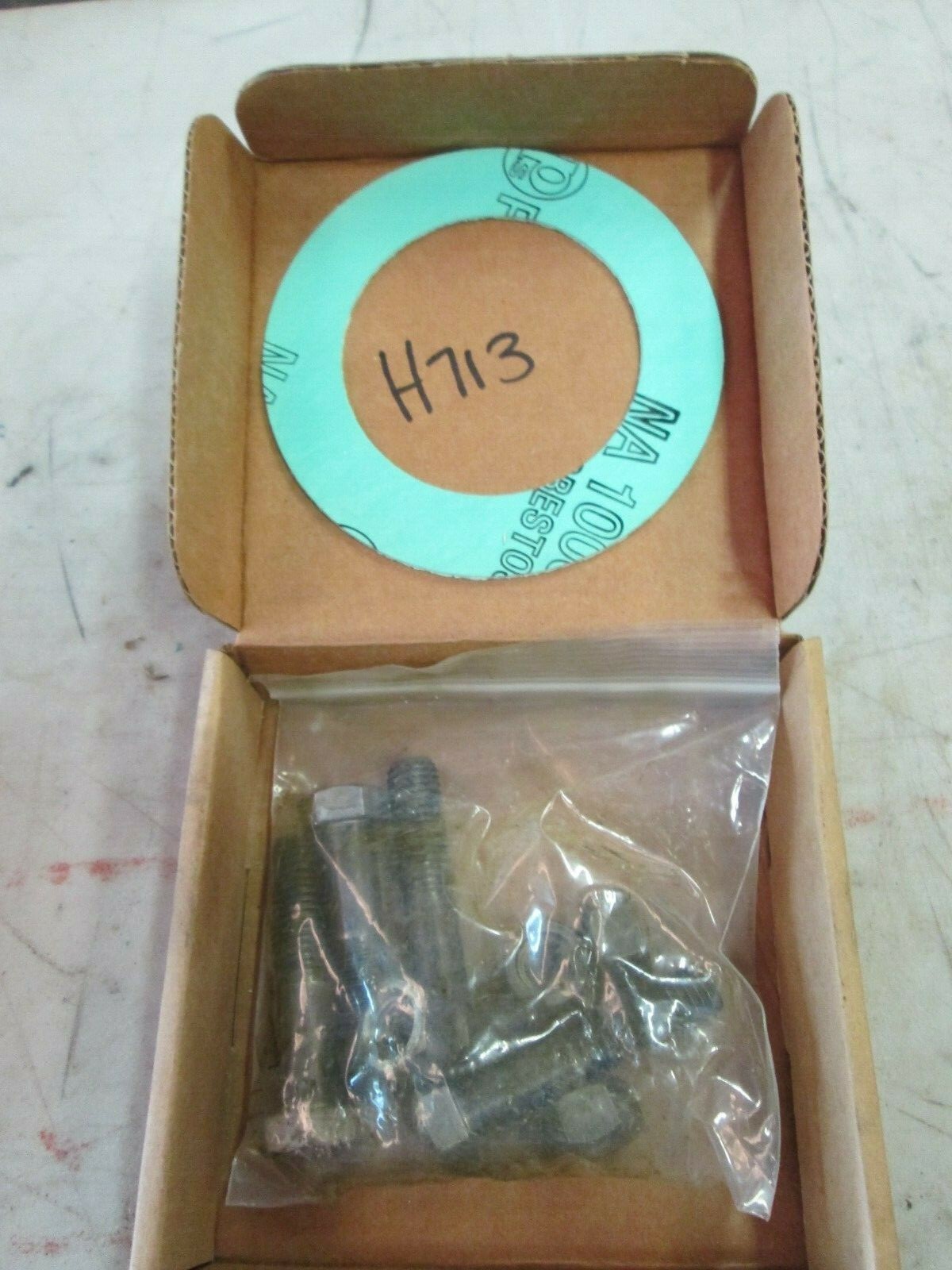 Pipe Flange Pack Kit 3"-150# 4-A307 Plain 5/8"x3" Bolts/Nuts 1/16 ...