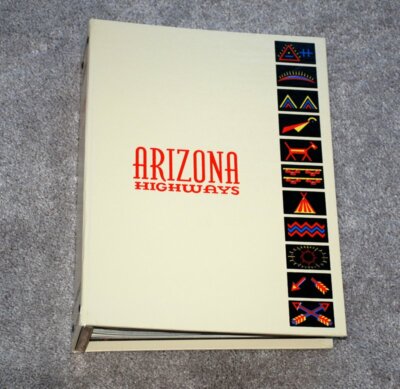 1985 ARIZONA HIGHWAYS BINDER, COMPLETE FULL YEAR, JANUARY-DECEMBER ...