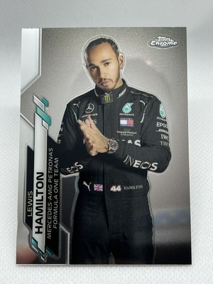 topps f1 Lewis Hamilton base #1