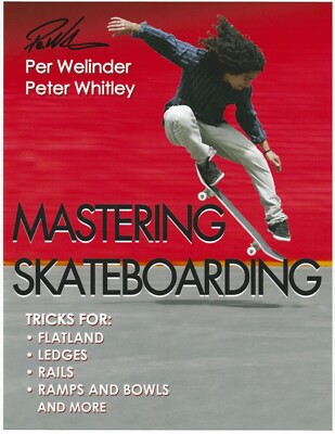 PER WELINDER Signed 8.5 x 11 Photo Master Skateboarding BONES BRIGADE ...