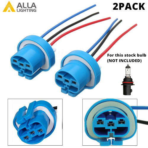 9004 Female Headlight Lamp Socket Pigtail Power Connector for Dodge ...