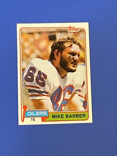 1981 Topps - #99 Mike Barber. Houston Oilers | eBay