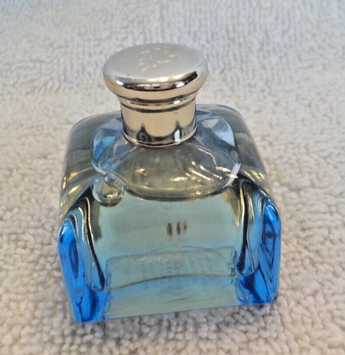 💝MINIATURE Vintage BLUE Ralph Lauren EDT .25oz Refillable Mini Travel ...
