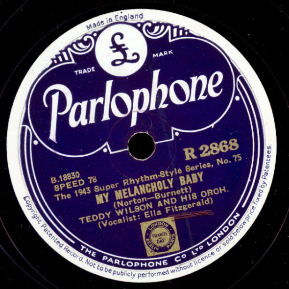 BILLIE HOLIDAY & TEDDY WILSON Mean to me / ELLA FITZGERALD ...