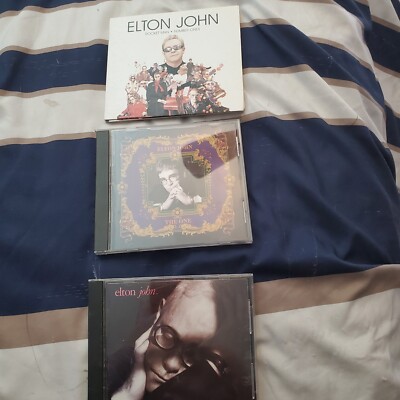 Elton John 3Cds,3 Diffferent Rocket Man,Number Ones,And Sleeping With ...