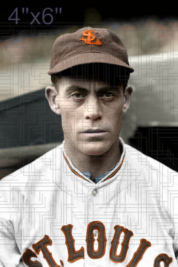 Roy Mahaffey - 1936 St. Louis Browns - choose a style - colorized print ...