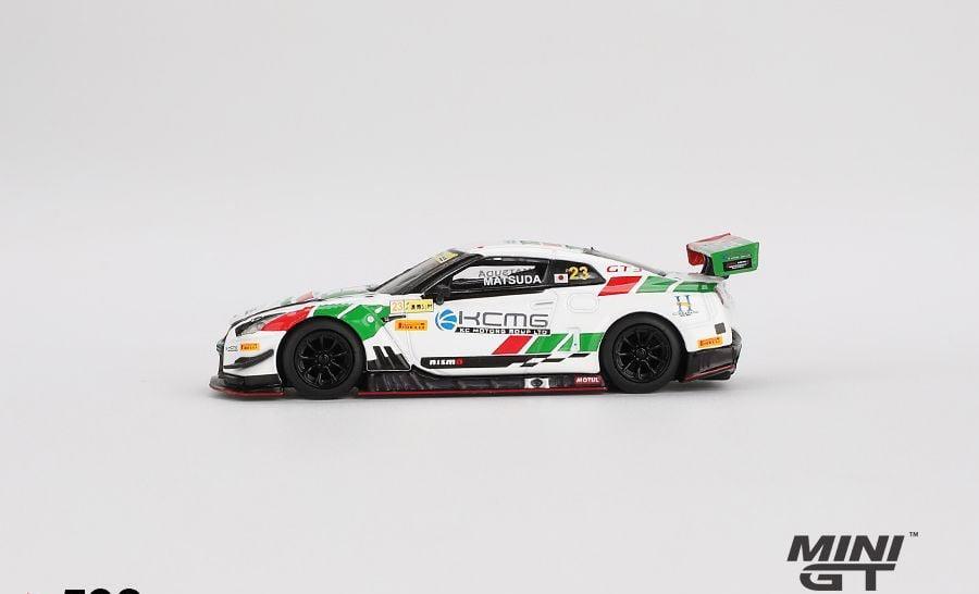 DEC 2024 Mini GT #593 Nissan GT-R NISMO GT3 #23 KCMG 2018 FIA GT World ...