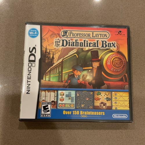 Professor Layton & the Diabolical Box - Nintendo DS Authentic Brand New ...