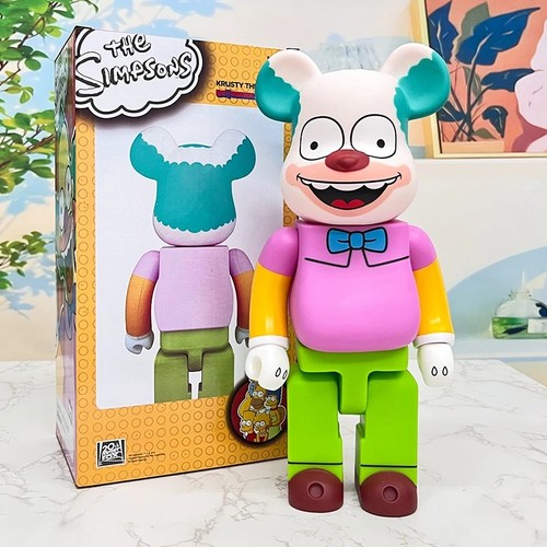 The Simpsons Krusty Medicom 400% Bearbrick The Clown Corkbars Figure ...