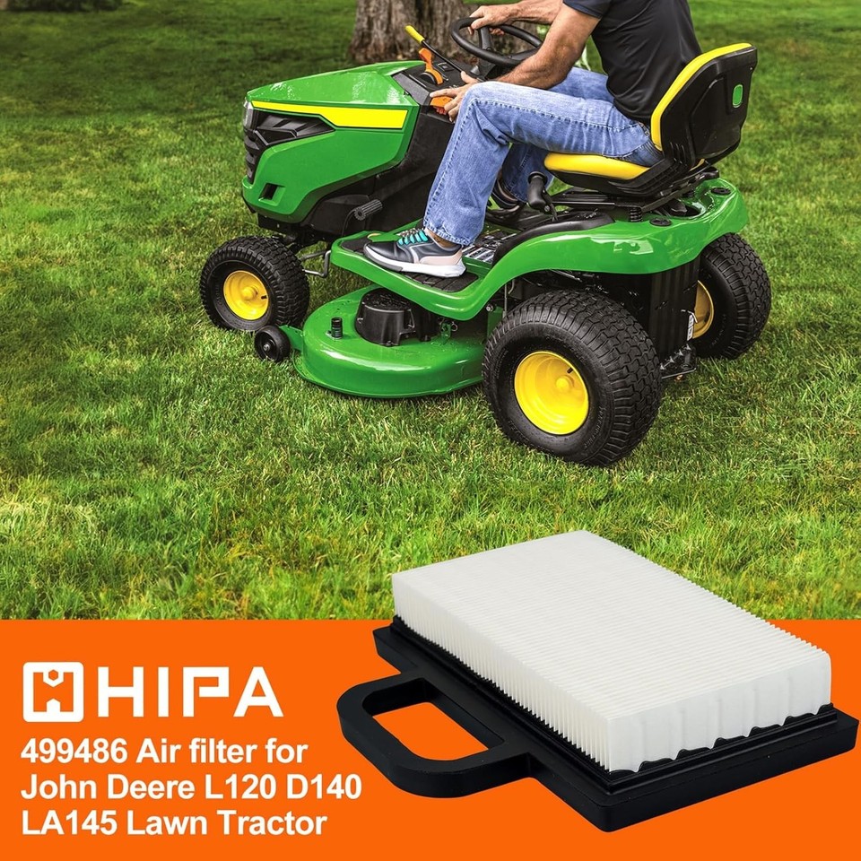 Air Oil Filter Kit For John Deere L120 L111 L118 LA120 LA130 LA150 Lawn ...