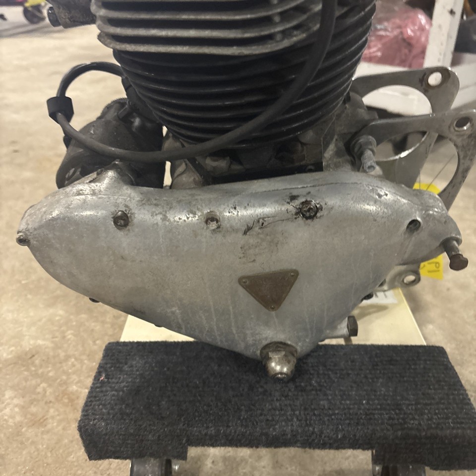 Triumph Pre Unit 650cc Bonneville Tiger Engine Motor Complete 6T ...