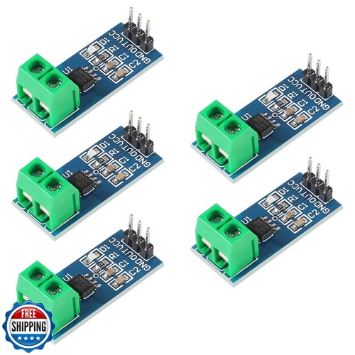 UMLIFE 5pcs ACS712 30A Range Current Sensor Module Detector ACS712ELC 5A 20A | eBay