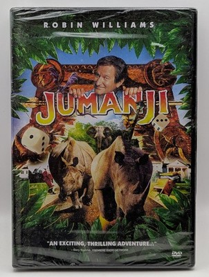 Jumanji DVD 1995 Robin Williams NEW SEALED 43396513884| eBay