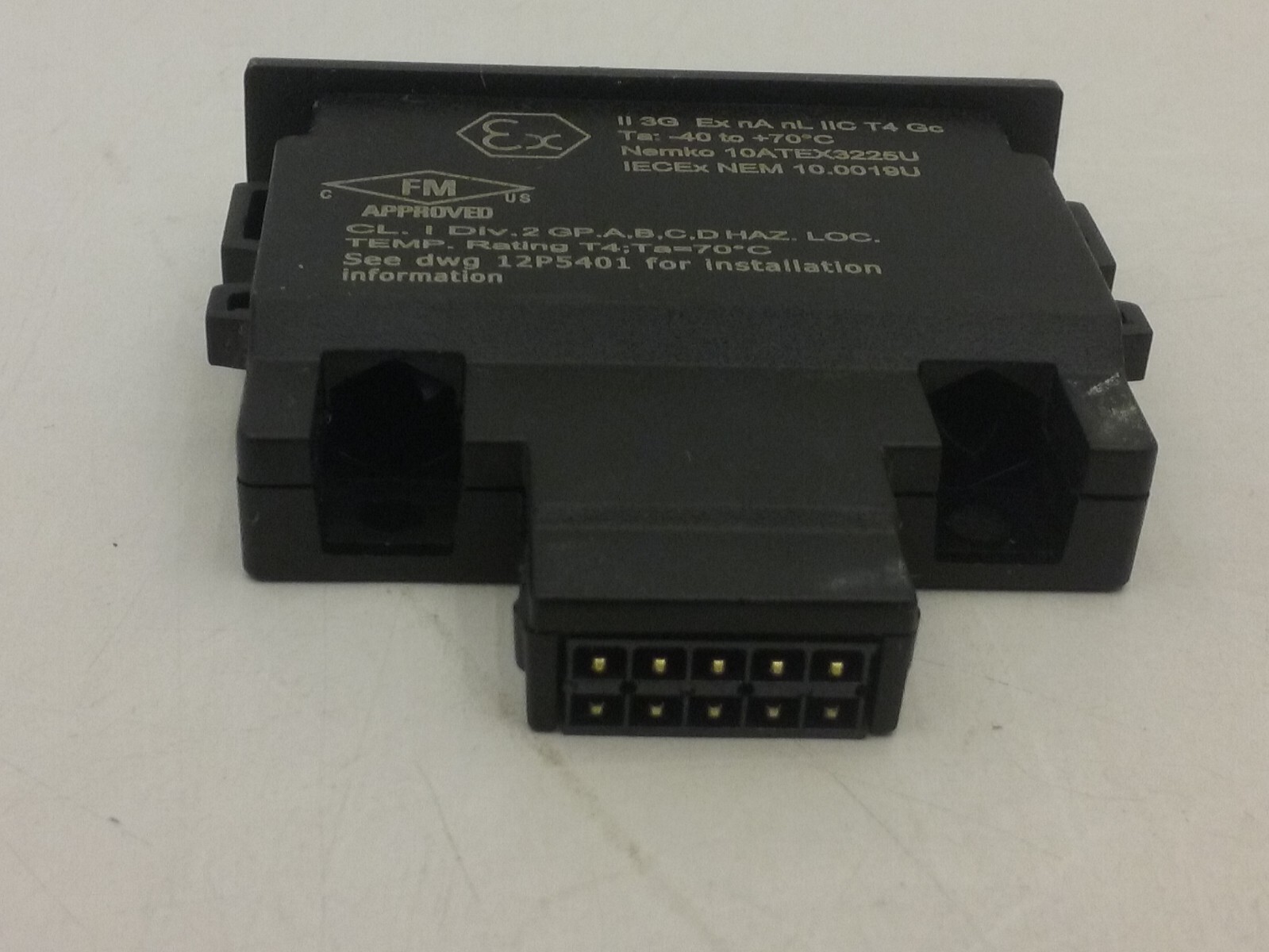 EMERSON DELTAV KL4501X1-BB1 ADDRESS PLUG #2 KL4501X1BB1 12P4983 for ...