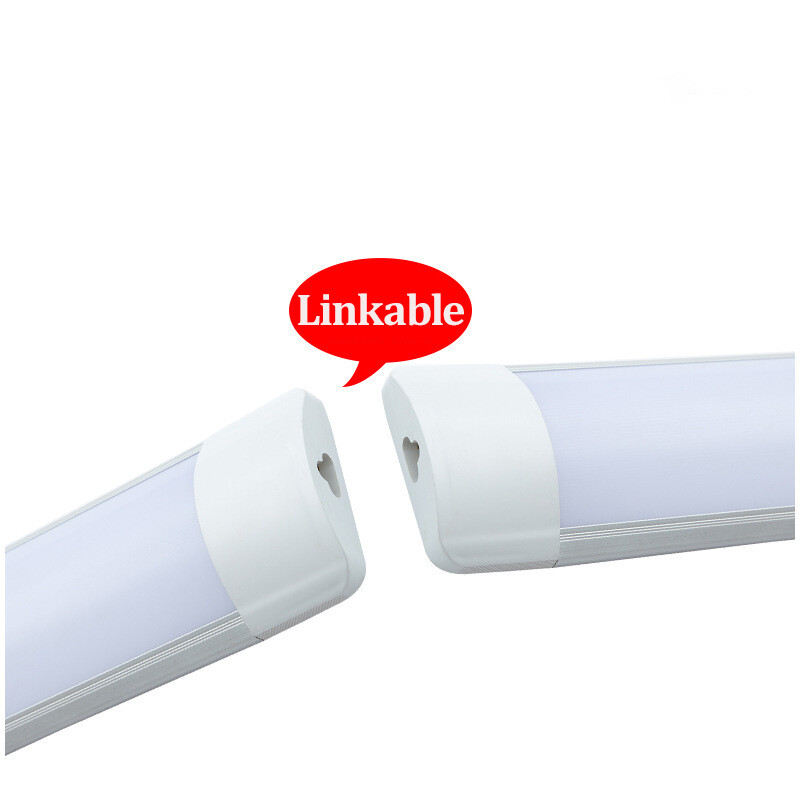 LED Batten Light 6500K Daylight Fluorescent Strip Light Slim Fitting ...