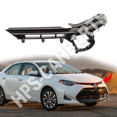 For 2017-2019 Toyota Corolla Front Bumper Upper Hood Grill 5311102B00 ...