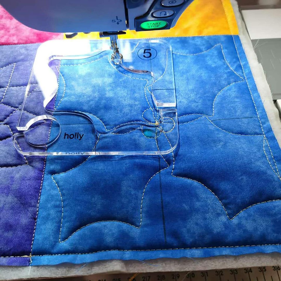 Free Motion Quilting Template Series 5 for Domestic Sewing Machine | eBay