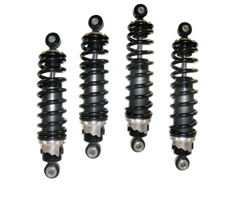 Full Set 4 Coil-Over Shocks Springs Suzuki ATV King Quad 300 4x4 | eBay