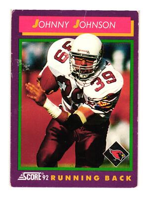 1992 Score #111 Johnny Johnson Phoenix Cardinals | eBay