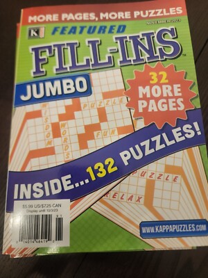 Fill-Ins by KAPPA JUMBO | eBay