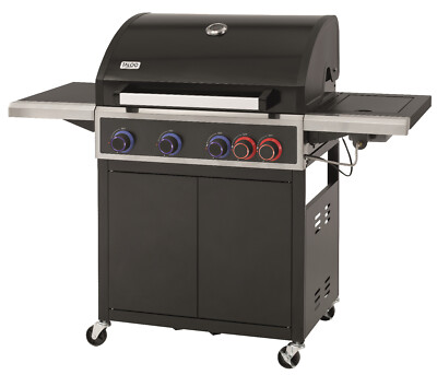 Taloo Gasgrill Keansburg 4-Brenner mit Keramik-Seitenbrenner B-Ware | eBay