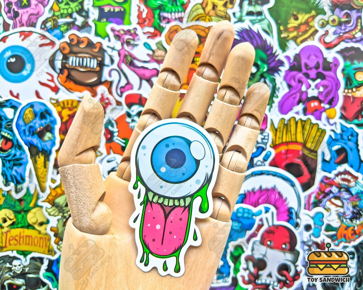 Graffiti Characters Stickers By Wizard