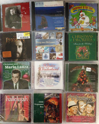 One Lot of 12 New Christmas CDs Lot # 05 | eBay