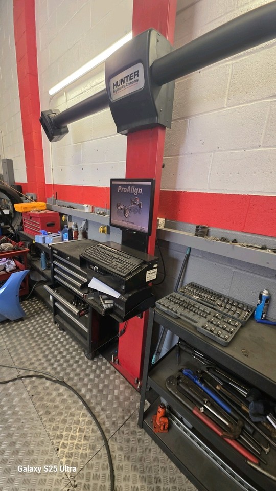 Hunter Wheel Alignment Ramp And Laser Alignment Equipment | eBay UK