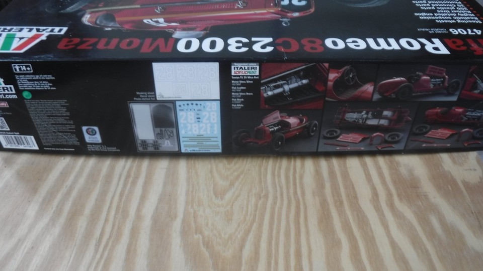 1/20 scale Alfa Romeo 8C 2300 Monza Race Car Kit | eBay