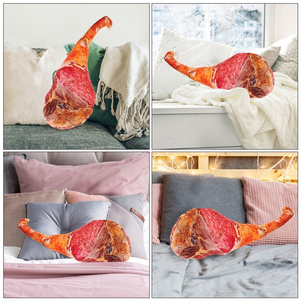 Ham Pillow Office Decor Couch Pillows Stuffed Ham Toy Hugging Pillow ...