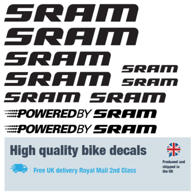 Decals, Stickers - Sram Decal - Nelo's Cycles