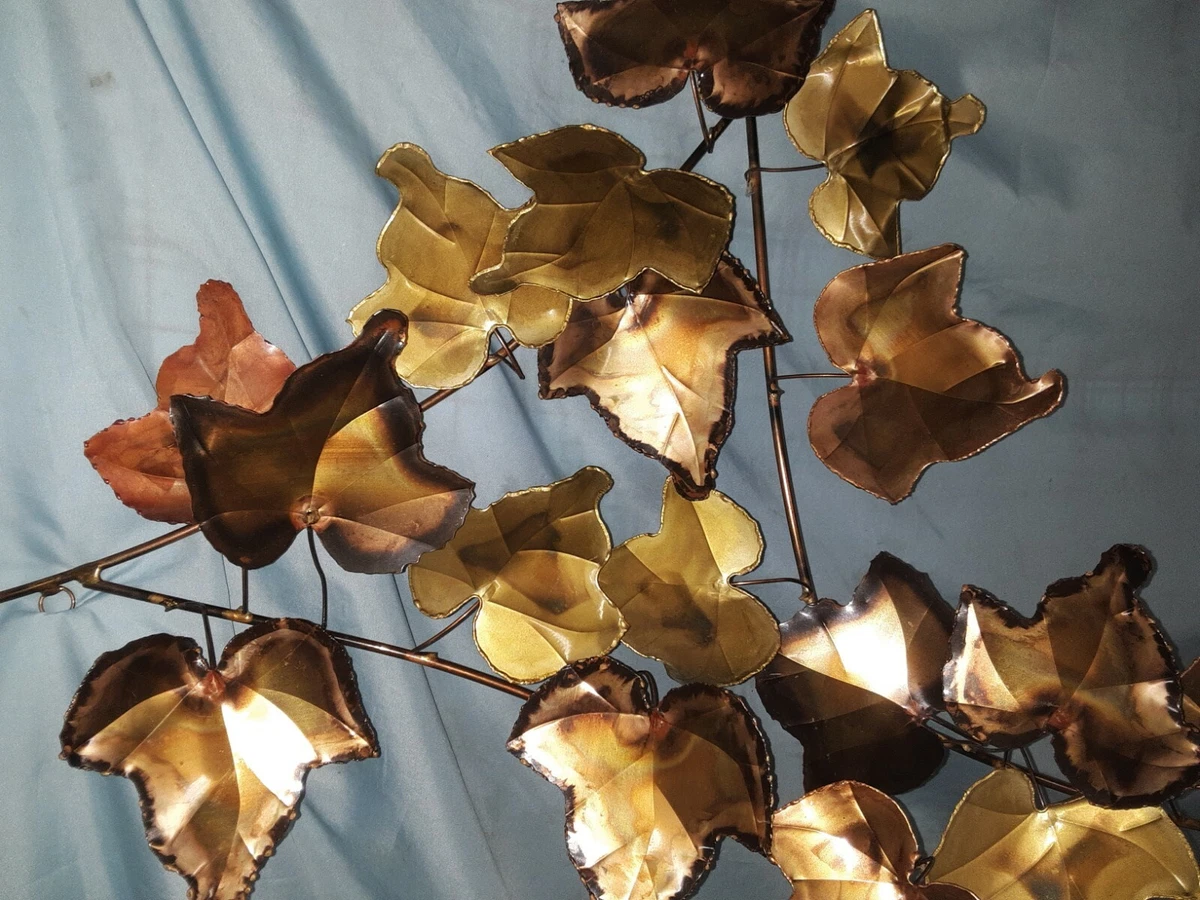 Large Metal Leaves