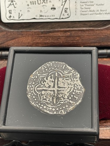Atocha Shipwreck Treasure Mel Fisher Silver Coin Made From Atocha ...