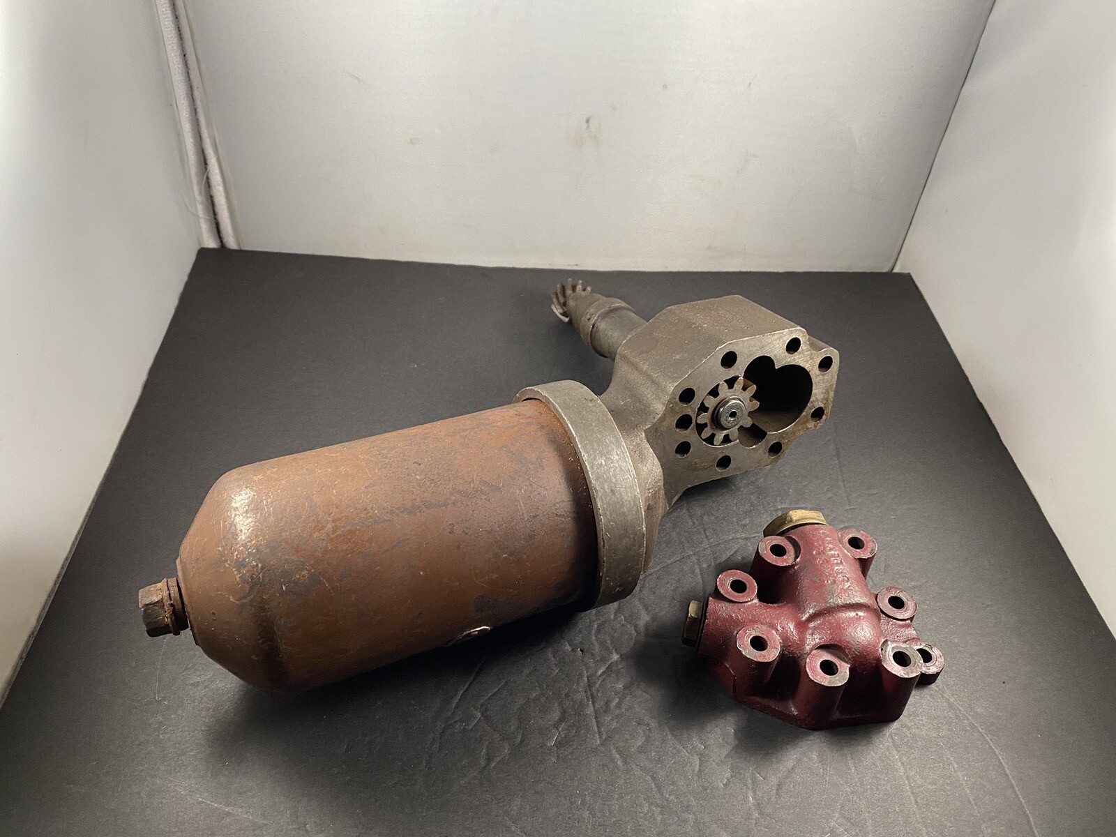 MG TD, TF Oil Pump With Filter | eBay