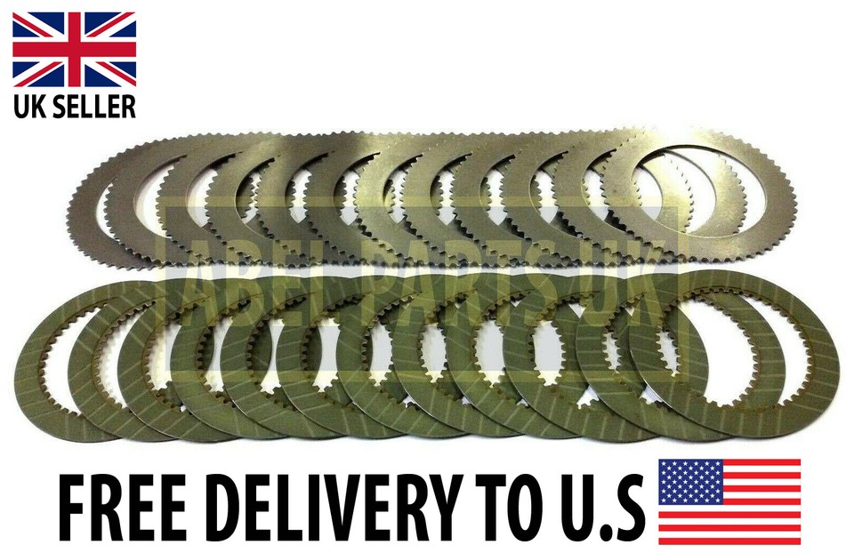JCB PARTS - TRANSMISSION FRICTION & COUNTER PLATES SET (445/30011 & 445 ...
