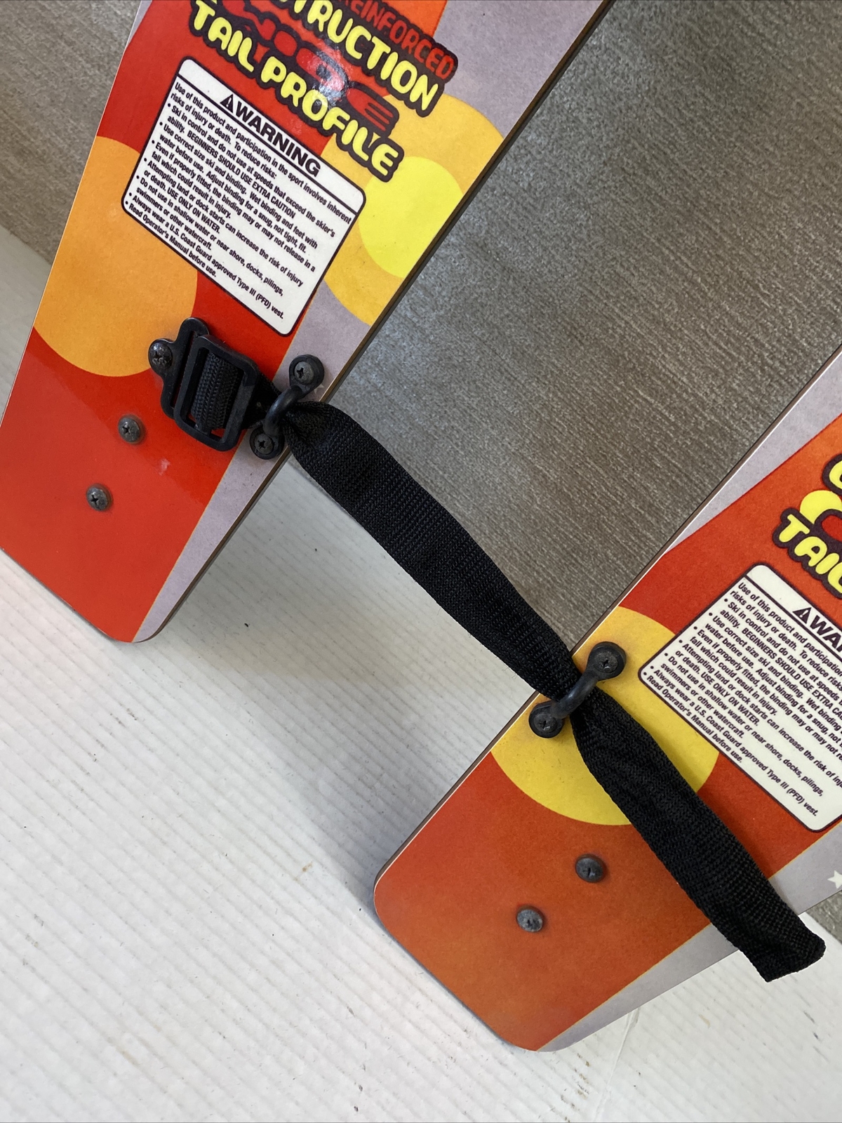 HO SPORTS Club Trainer 45.5” Trainer Water Skis Fiberglass Reinforced ...