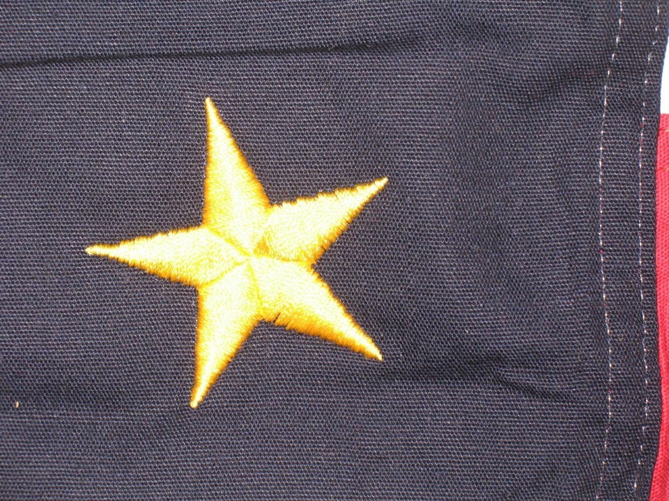 3x5 Embroidered Sewn Union Cavalry Guidon Synthetic Cotton Flag 3'x5' 2 ...