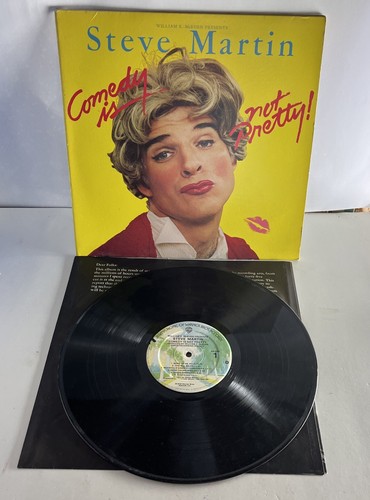 Steve Martin Comedy Is Not Pretty LP With Poster - HS 3392 | eBay